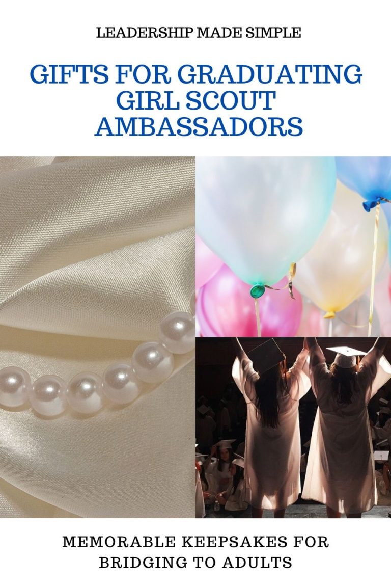 Gifts for Graduating Girl Scout Ambassadors – Troop Leader
