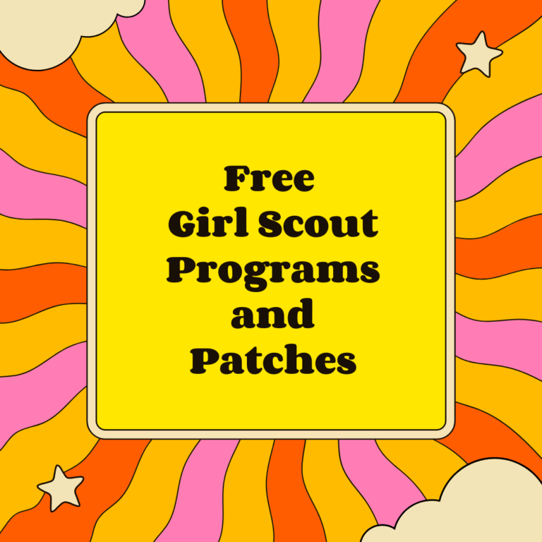 Over 250 Free Girl Scout Patches and Programs, Resources and Printables ...